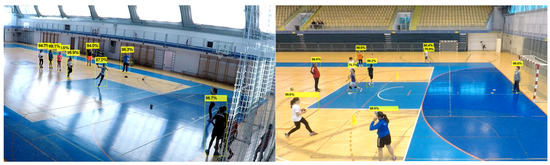Active Player Detection in Handball Scenes Based on Activity Measures