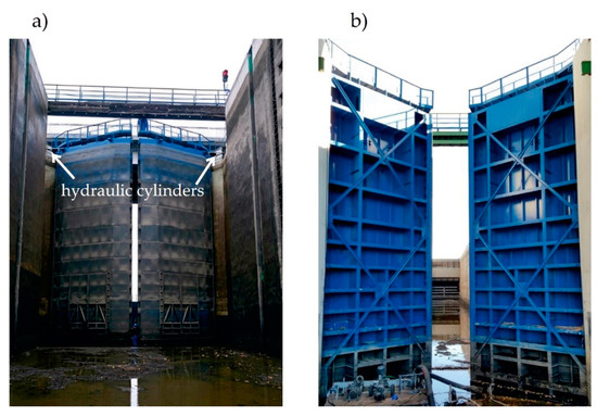Nondestructive Testing of the Miter Gates Using Various Measurement Methods