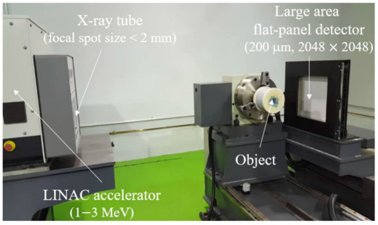 Effectiveness of Non-Local Means Algorithm with an Industrial 3 MeV ...