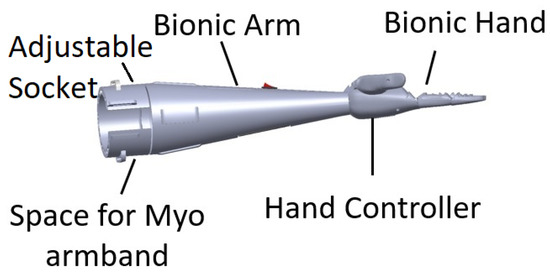 Machine-Learning-Based Muscle Control of a 3D-Printed Bionic Arm