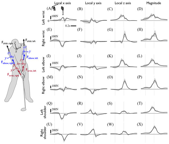 Three Dimensional Upper Limb Joint Kinetics of a Golf Swing with ...