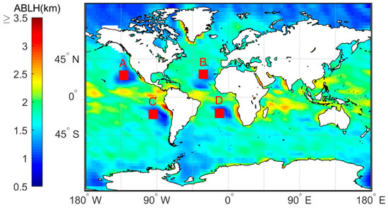 Marine Boundary Layer Height Obtained by New Numerical Regularization ...