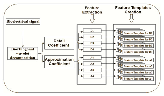 Continuous m-Health Data Authentication Using Wavelet Decomposition for Feature Extraction