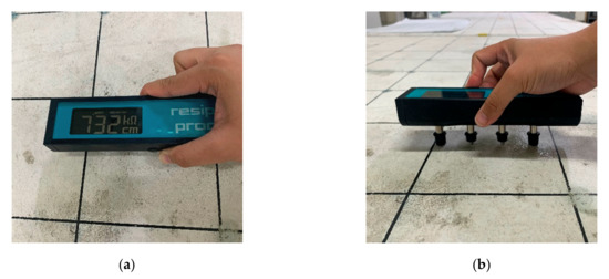 Electrical Resistivity Measurements of Reinforced Concrete Slabs with ...