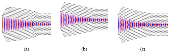 Design of a Curved Shape Photonic Crystal Taper for Highly Efficient ...