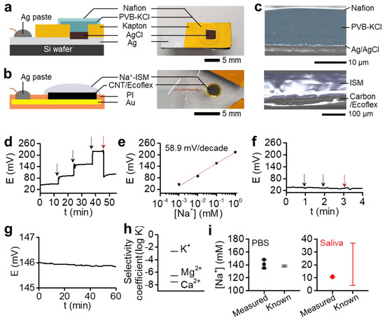 Development of Flexible Ion-Selective Electrodes for Saliva Sodium ...