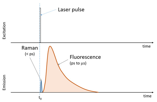 Fast Gating for Raman Spectroscopy