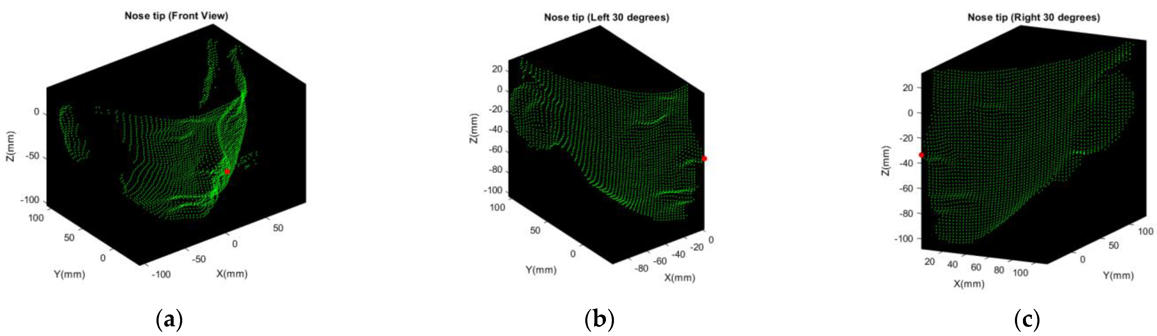 3D Face Point Cloud Reconstruction and Recognition Using Depth Sensor
