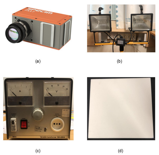 Calibration of a Hyper-Spectral Imaging System Using a Low-Cost Reference