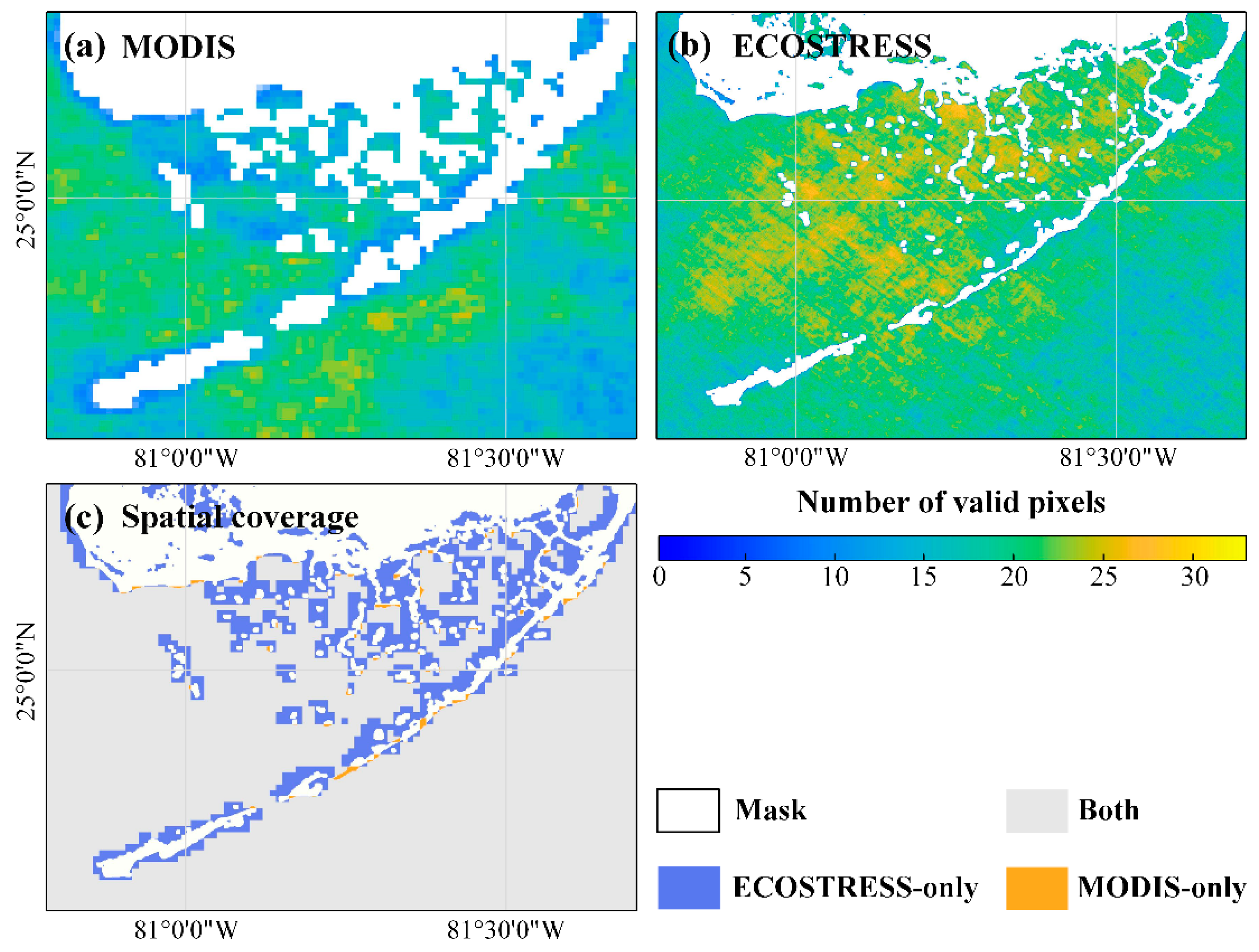 Evaluation of ECOSTRESS Thermal Data over South Florida Estuaries