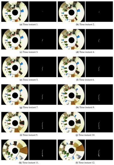Self-Localization of Mobile Robots Using a Single Catadioptric Camera with Line Feature Extraction