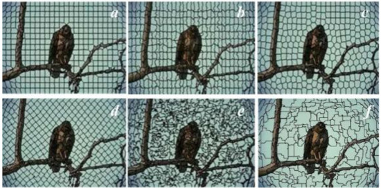 Superpixel Segmentation Based on Grid Point Density Peak Clustering