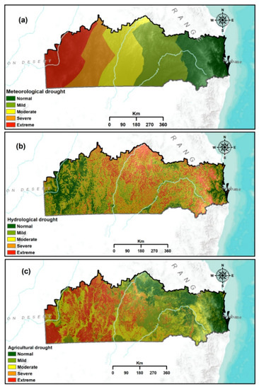 Sensors | Free Full-Text | Drought Vulnerability Assessment Using Geospatial Techniques in ...