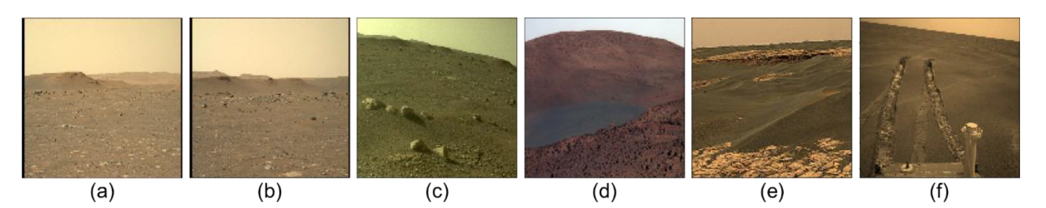 Sky and Ground Segmentation in the Navigation Visions of the Planetary ...