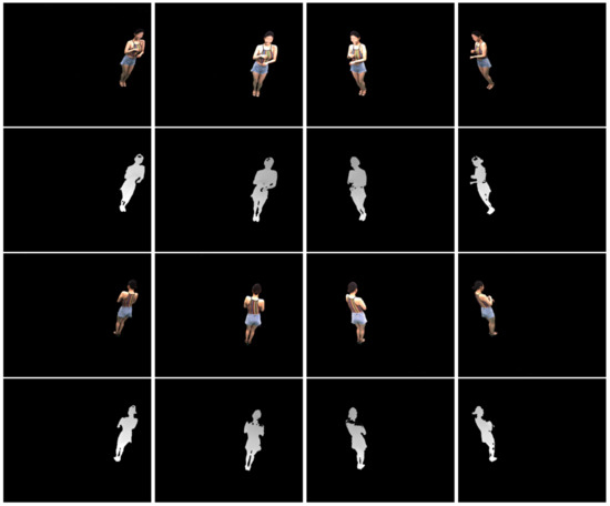 Colored Point Cloud Registration by Depth Filtering