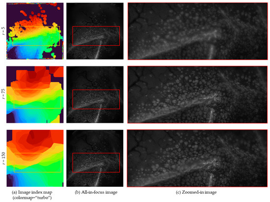 Multi-Focus Image Fusion Using Focal Area Extraction in a Large ...