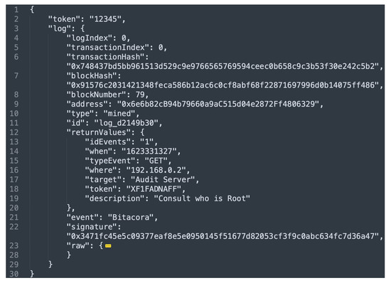 RootLogChain: Registering Log-Events in a Blockchain for Audit Issues ...
