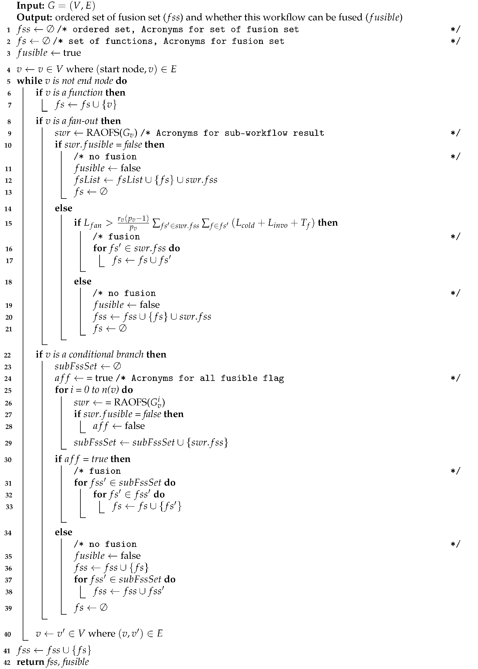 Mitigating Cold Start Problem in Serverless Computing with Function Fusion