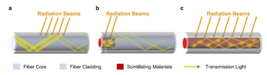 Recent Advances in Optical Fiber Enabled Radiation Sensors