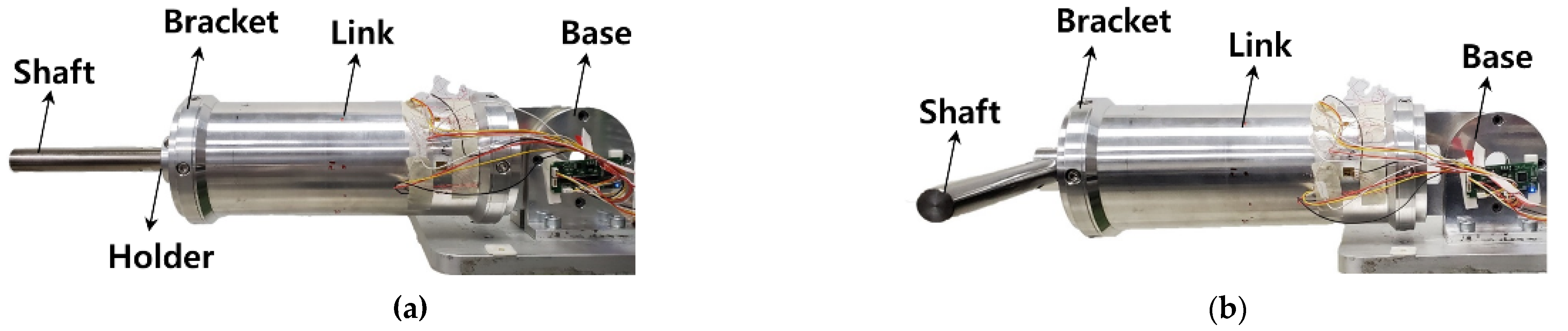 Development Of A Robot Arm Link System Embedded With A Three Axis Sensor With A Simple Structure