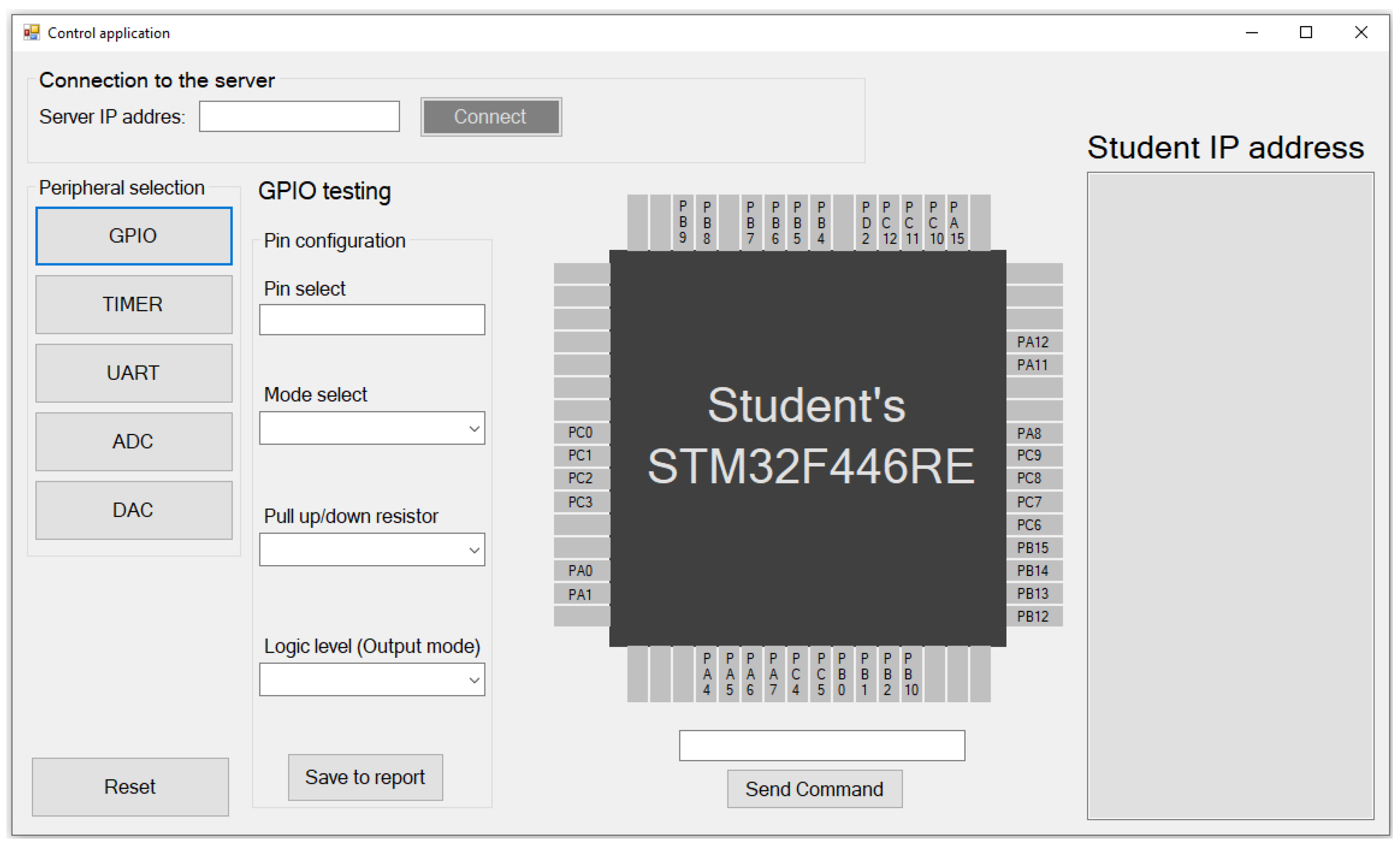 Remote IoT Education Laboratory for Microcontrollers Based on the STM32 Chips