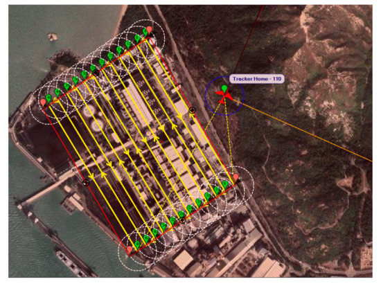 Development of Fixed-Wing UAV 3D Coverage Paths for Urban Air Quality Profiling