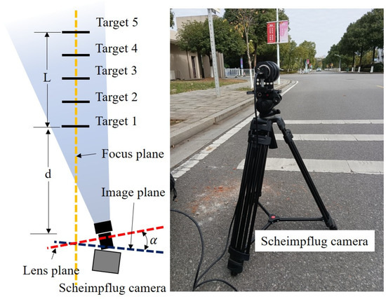Scheimpflug Camera-Based Technique for Multi-Point Displacement Monitoring of Bridges