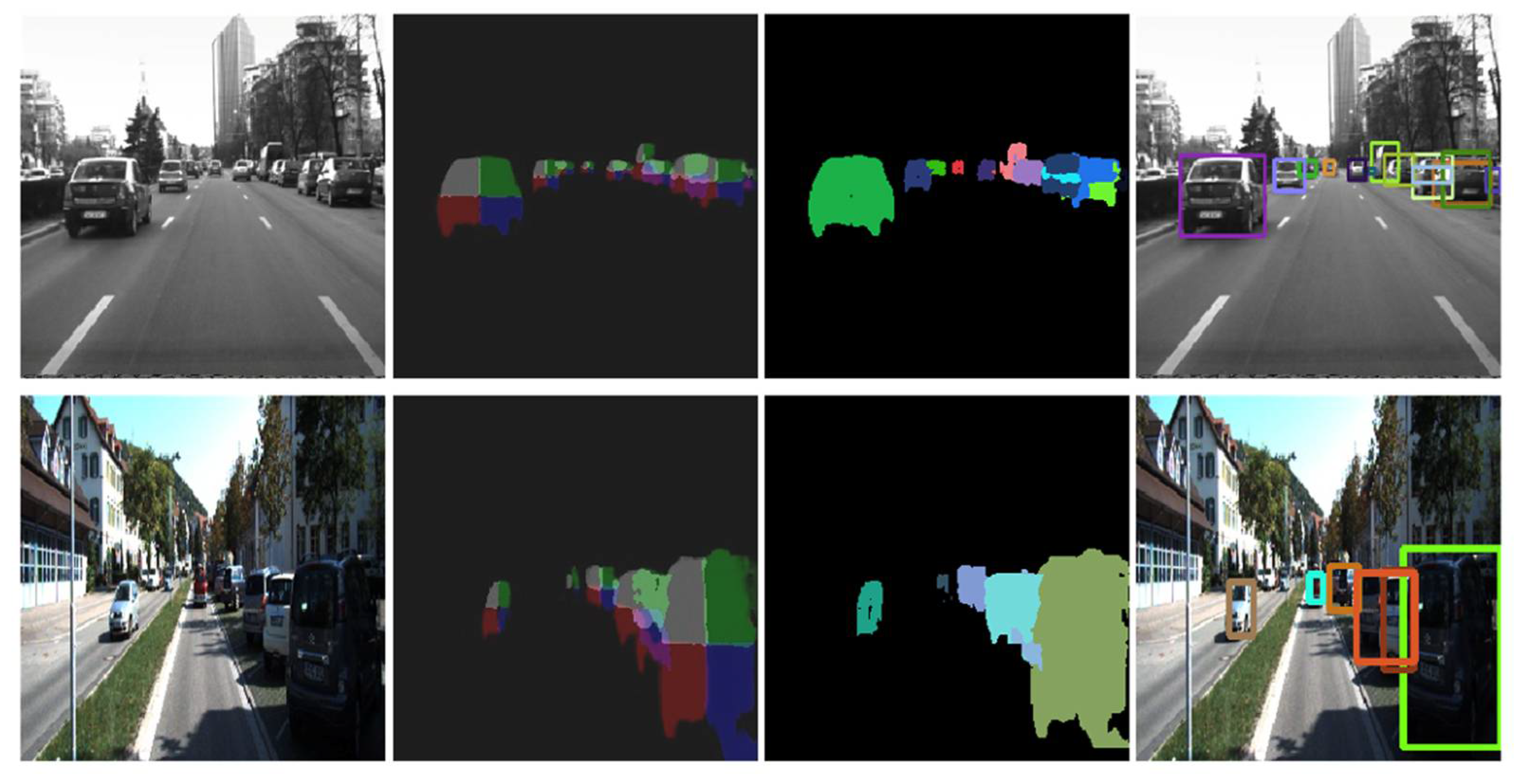 Part Based Obstacle Detection Using A Multiple Output Neural Network