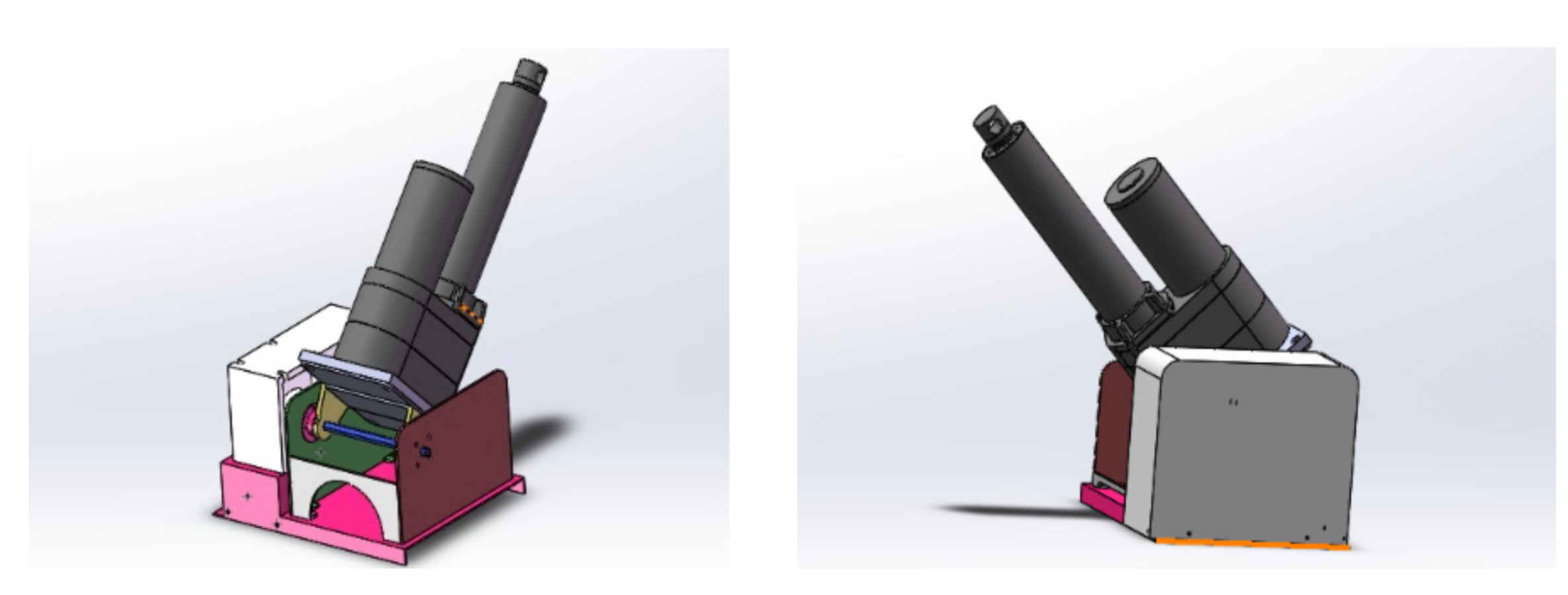 Design and Research of an Articulated Tracked Firefighting Robot