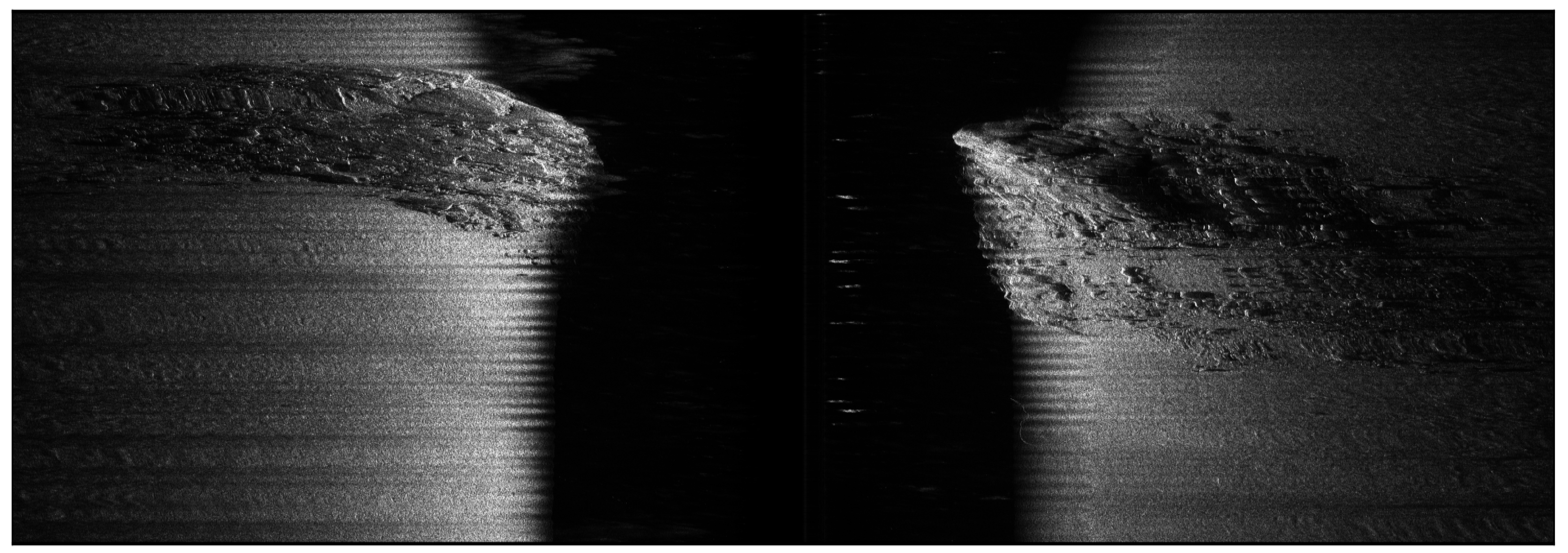 Sidescan Only Neural Bathymetry from Large-Scale Survey