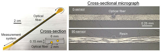 Strip-Type Embeddable Shape Sensor Based on Fiber Optics for In Situ ...
