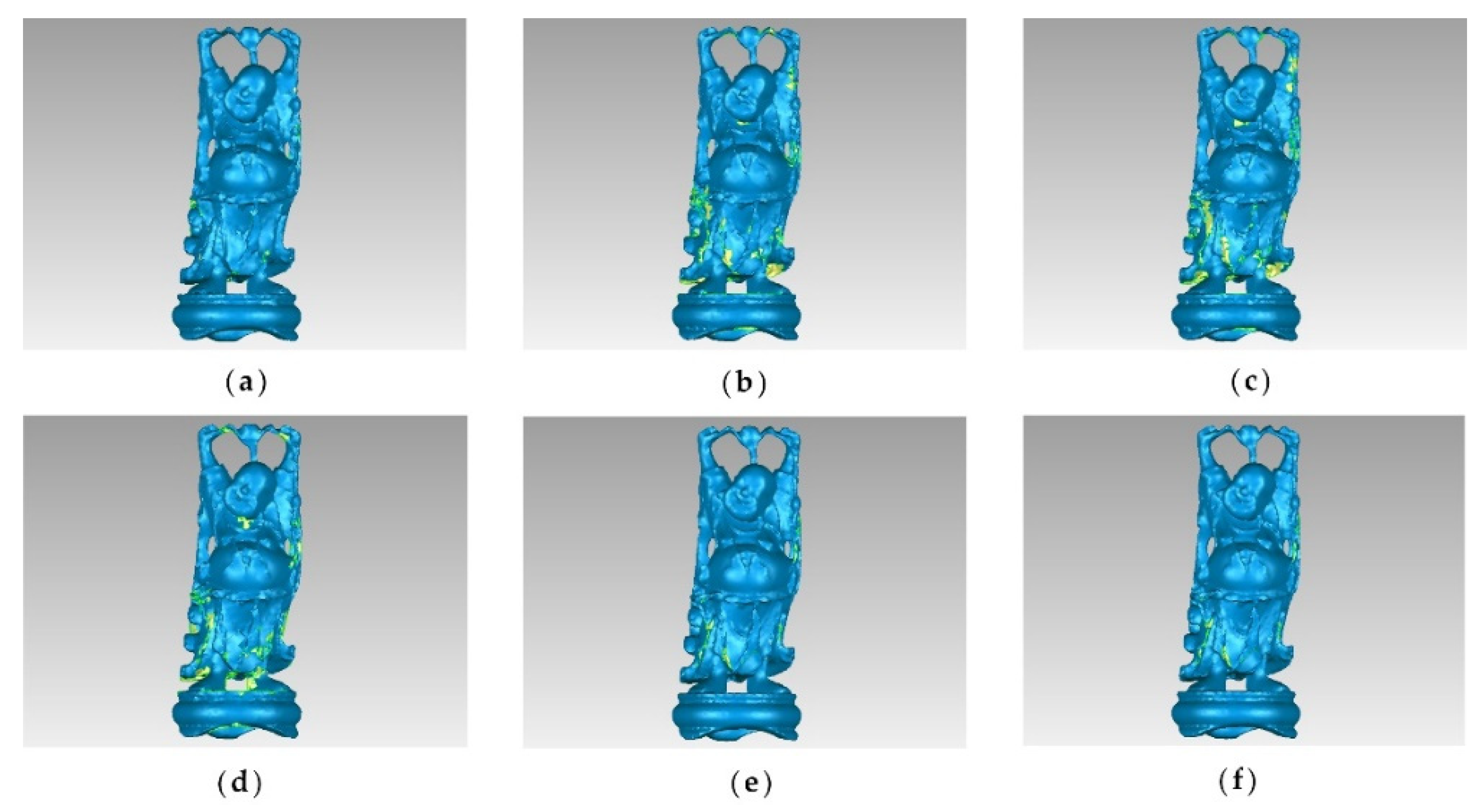A Point Cloud Simplification Algorithm Based on Weighted Feature Indexes for 3D Scanning Sensors
