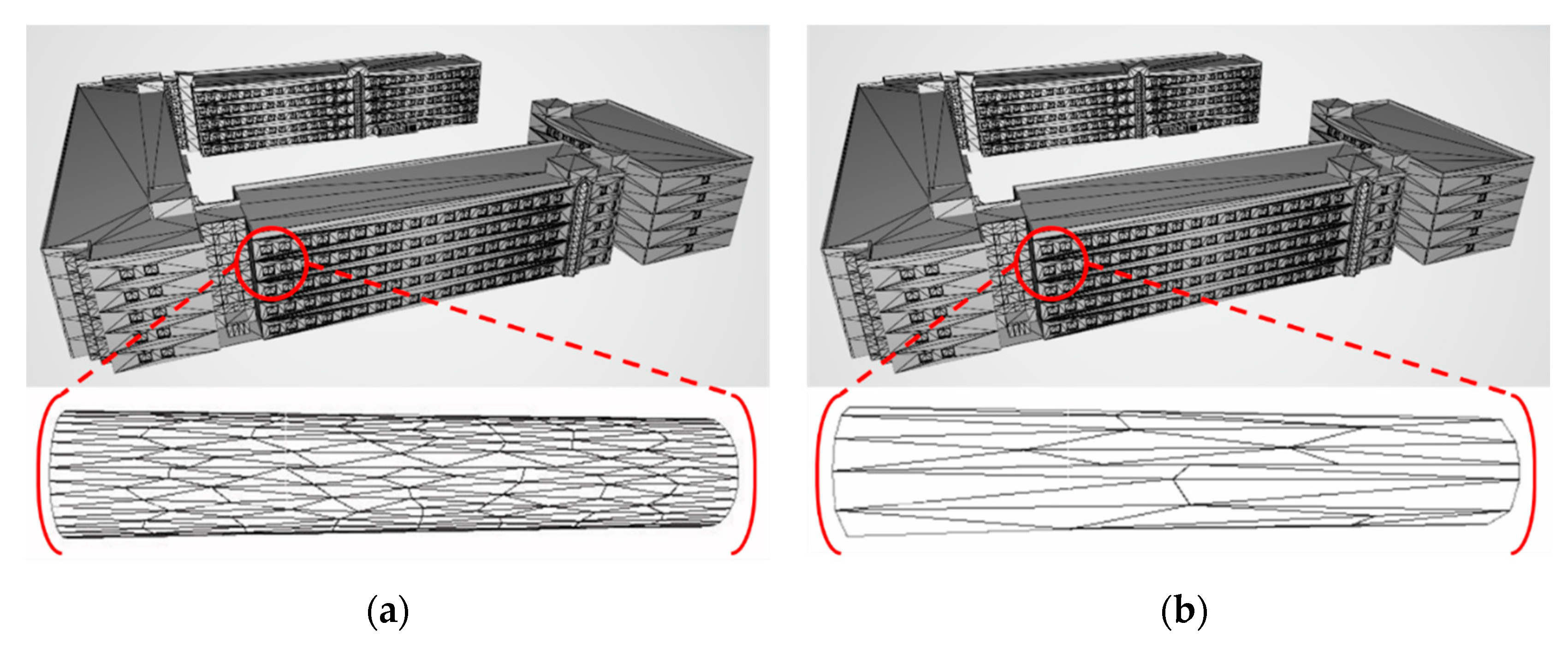 Three-Dimensional Engine-Based Geometric Model Optimization Algorithm for BIM Visualization with ...