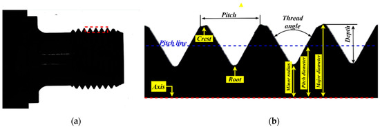 Automatic Measurement of External Thread at the End of Sucker Rod Based ...