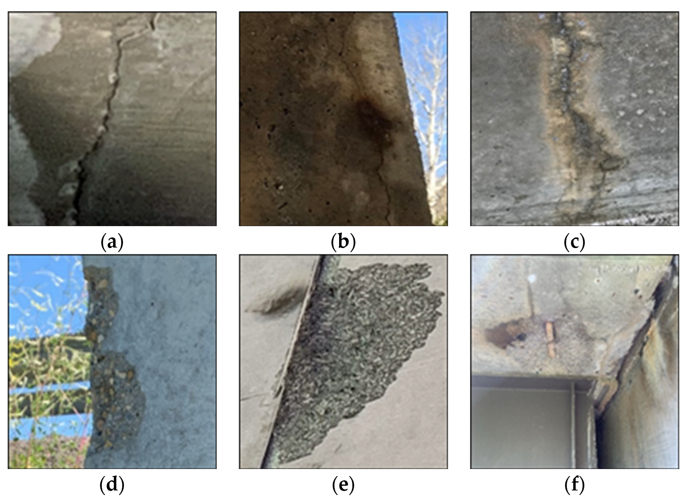 Performance Comparison of Multiple Convolutional Neural Networks for Concrete Defects Classification
