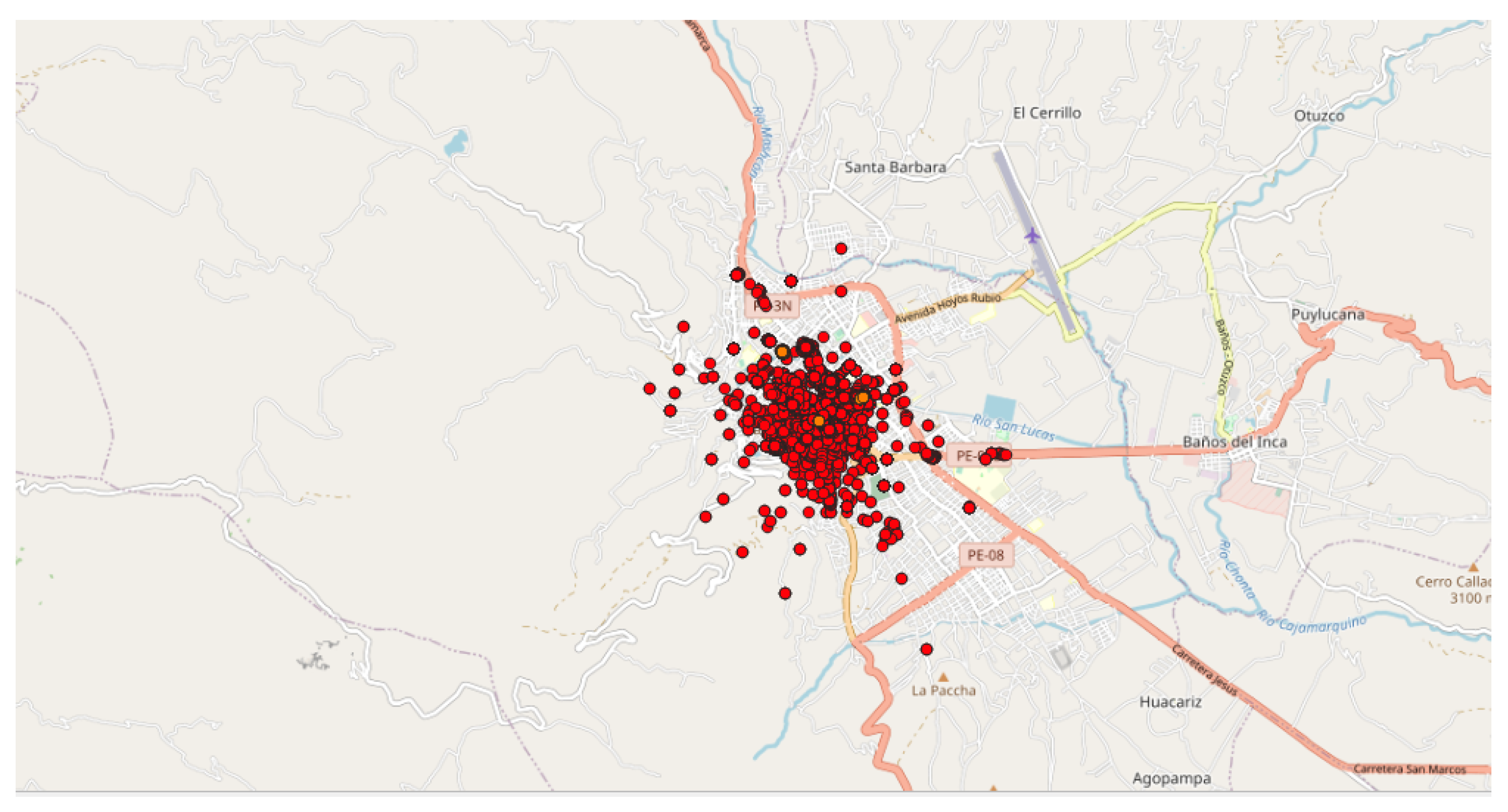 Sensors | Free Full-Text | Using a Clustering Method to Detect Spatial Events in a Smartphone ...