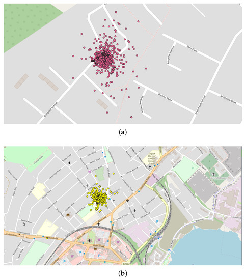 Sensors | Free Full-Text | Using a Clustering Method to Detect Spatial Events in a Smartphone ...