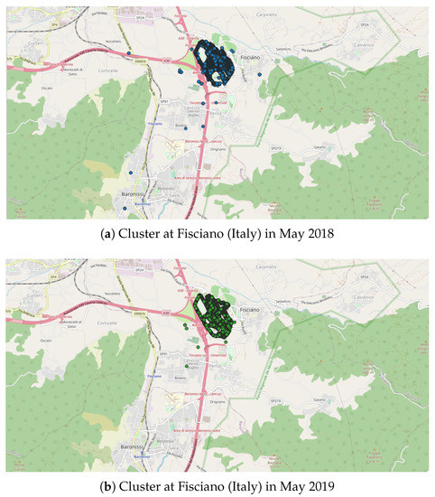 Sensors | Free Full-Text | Using a Clustering Method to Detect Spatial Events in a Smartphone ...