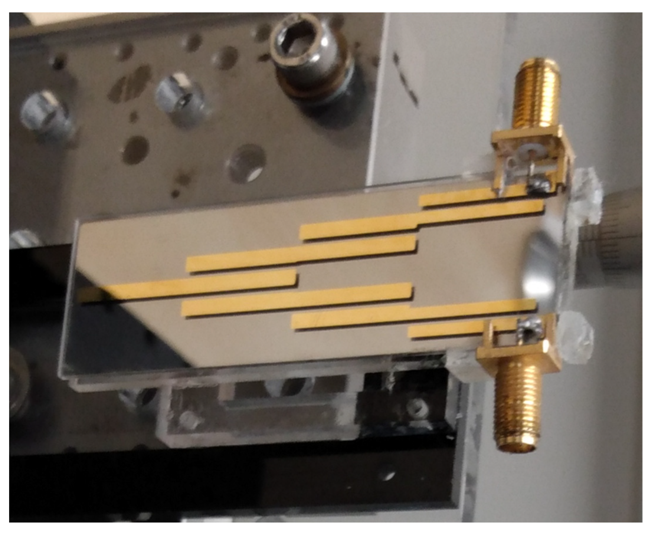 RF Line-Element Filters for Structural-Health-Monitoring Applications
