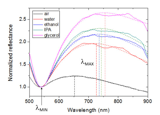 A Self-Referenced Refractive Index Sensor Based on Gold Nanoislands