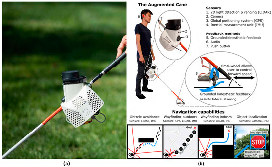 Laser Sensing and Vision Sensing Smart Blind Cane: A Review