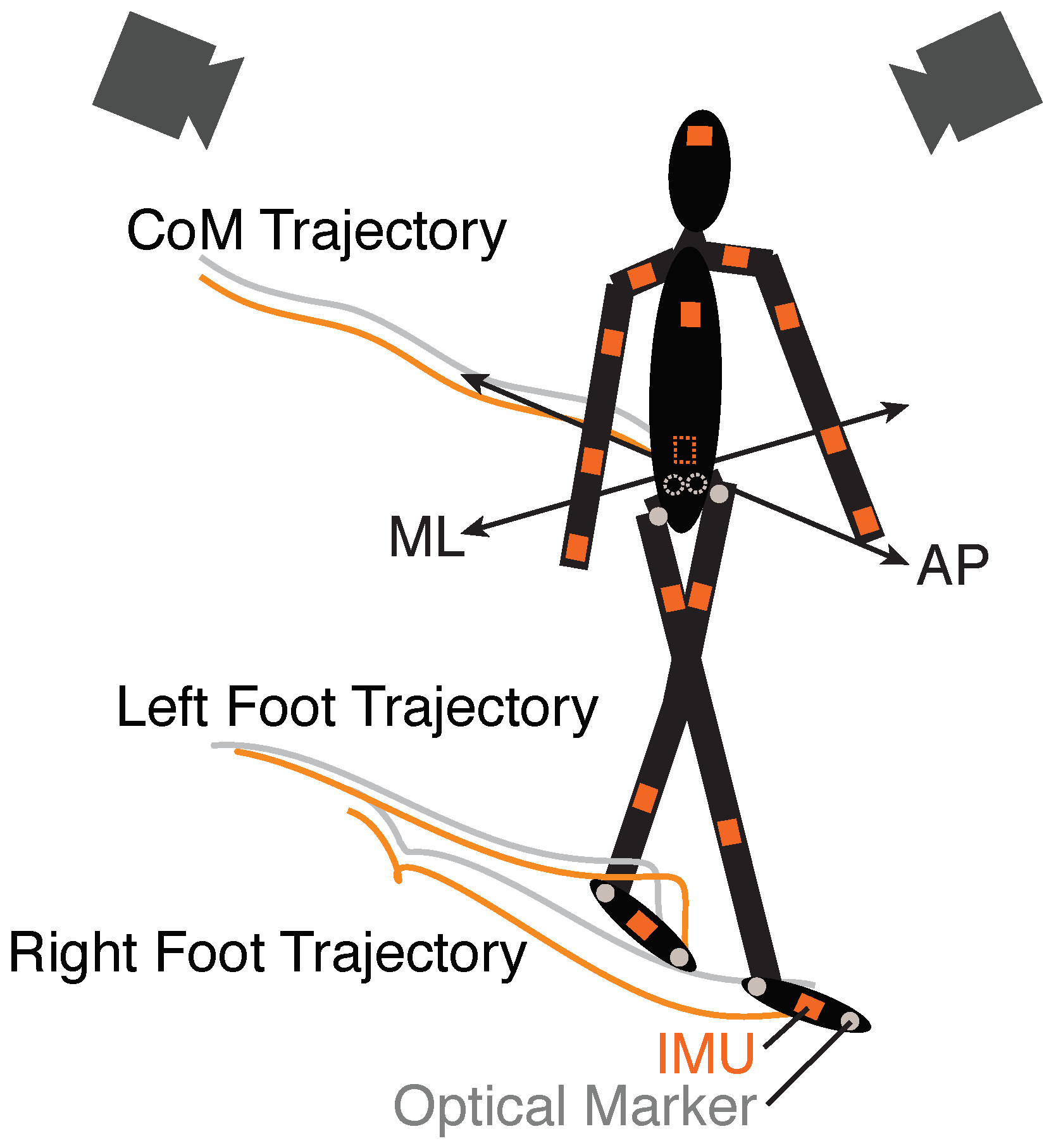 Validation of Inertial Sensors to Evaluate Gait Stability