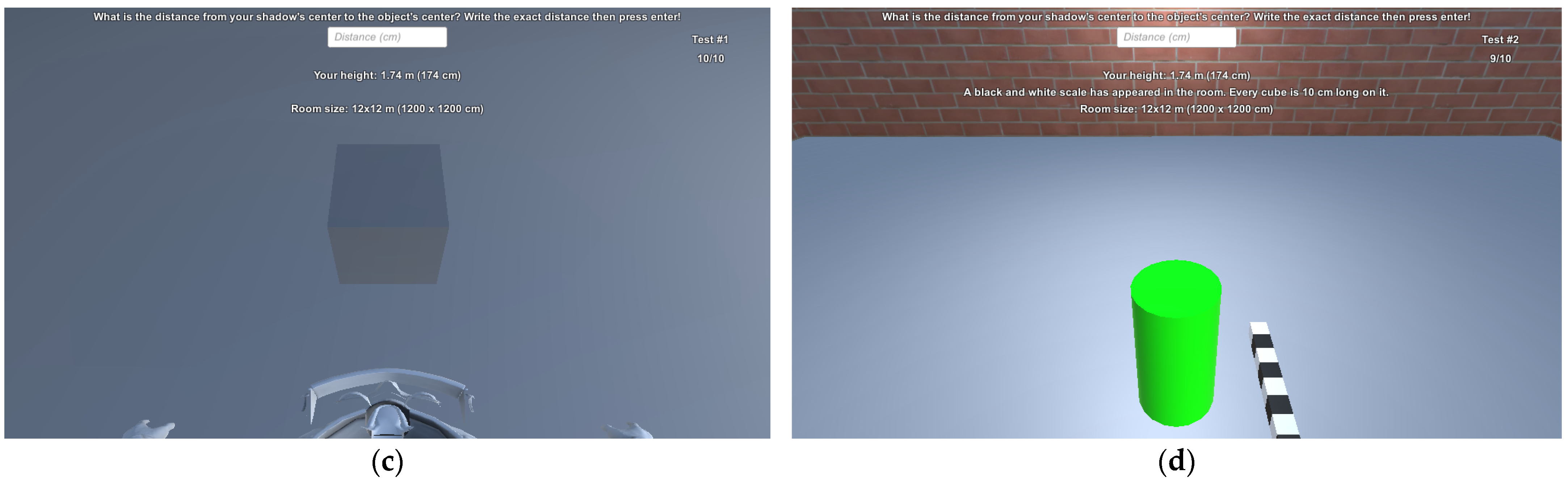 Examining the Results of Virtual Reality-Based Egocentric Distance ...