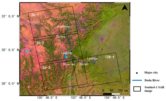 Landslide Monitoring along the Dadu River in Sichuan Based on Sentinel ...