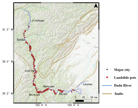 Landslide Monitoring along the Dadu River in Sichuan Based on Sentinel ...
