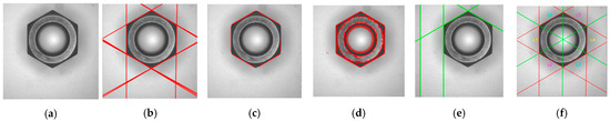 Nut Geometry Inspection Using Improved Hough Line and Circle Methods