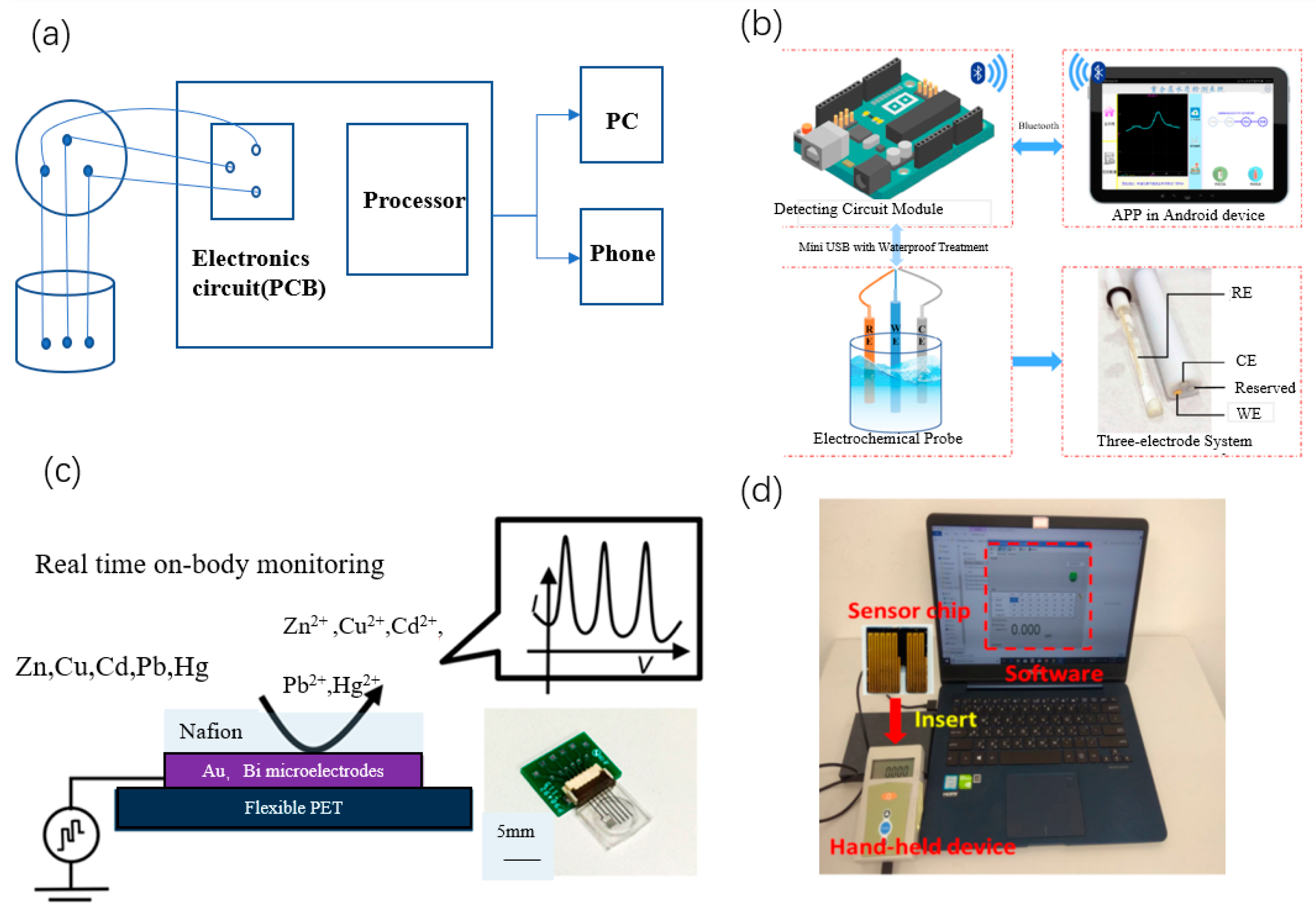 Advances in Portable Heavy Metal Ion Sensors