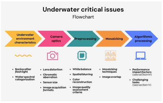 Autonomous Underwater Vehicles: Identifying Critical Issues and Future Perspectives in Image ...