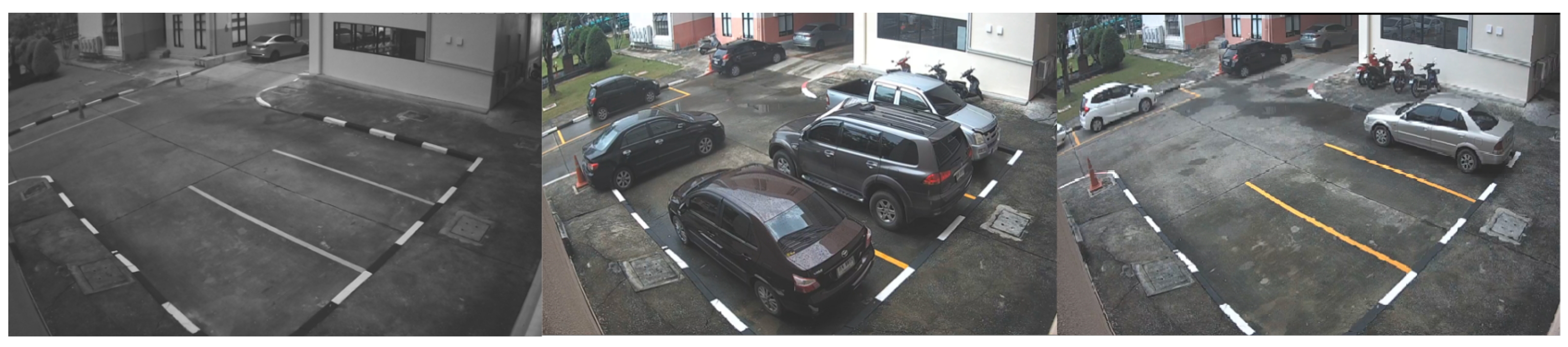 Parking Time Violation Tracking Using YOLOv8 and Tracking Algorithms