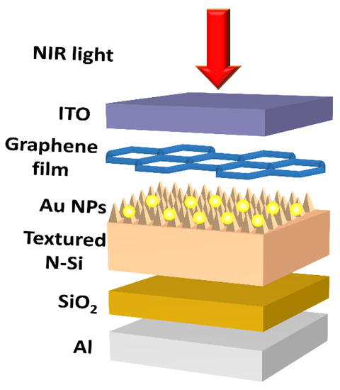 A Silicon Sub-Bandgap Near-Infrared Photodetector with High Detectivity Based on Textured Si/Au ...